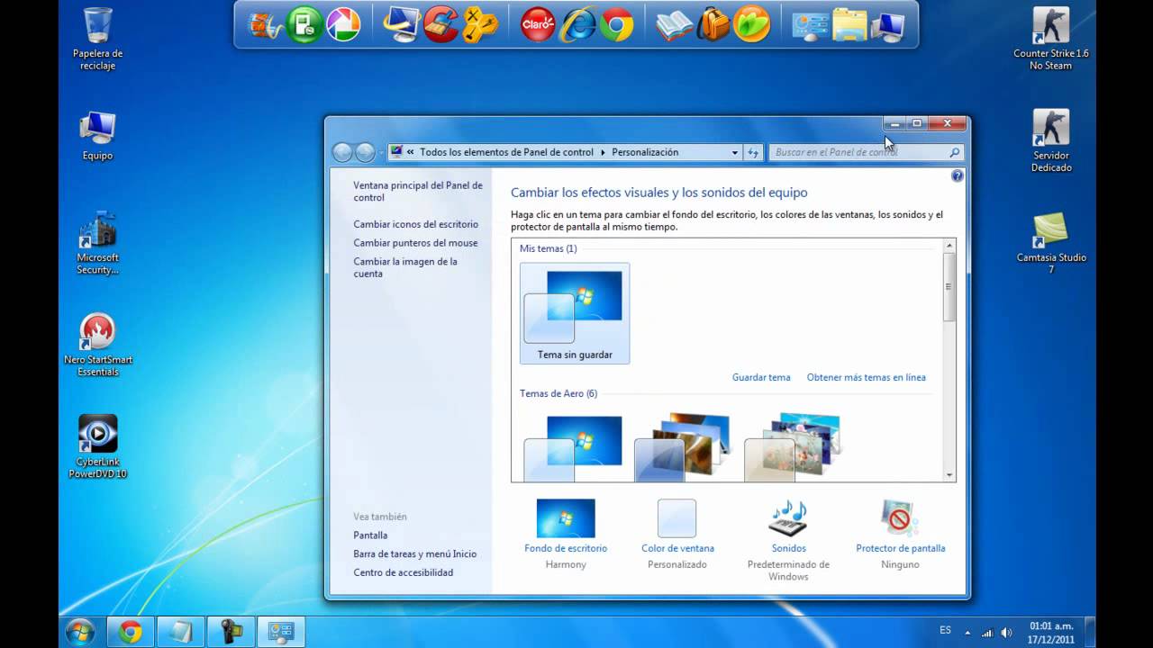 Windows 7: Tema Luna XP - YouTube