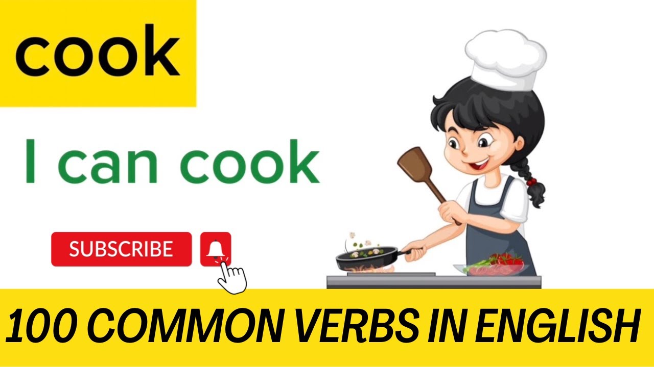 100 Common Verbs in English || English Listening and Speaking Practice ...