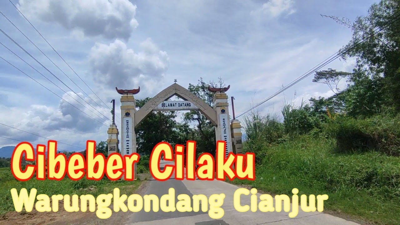 🔴CIANJUR SELATAN PELOSOK CIBEBER CILAKU MENUJU WARUNGKONDANG,JALAN ...