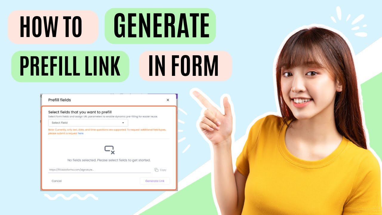 How to Generate Prefill Link in Form? - YouTube