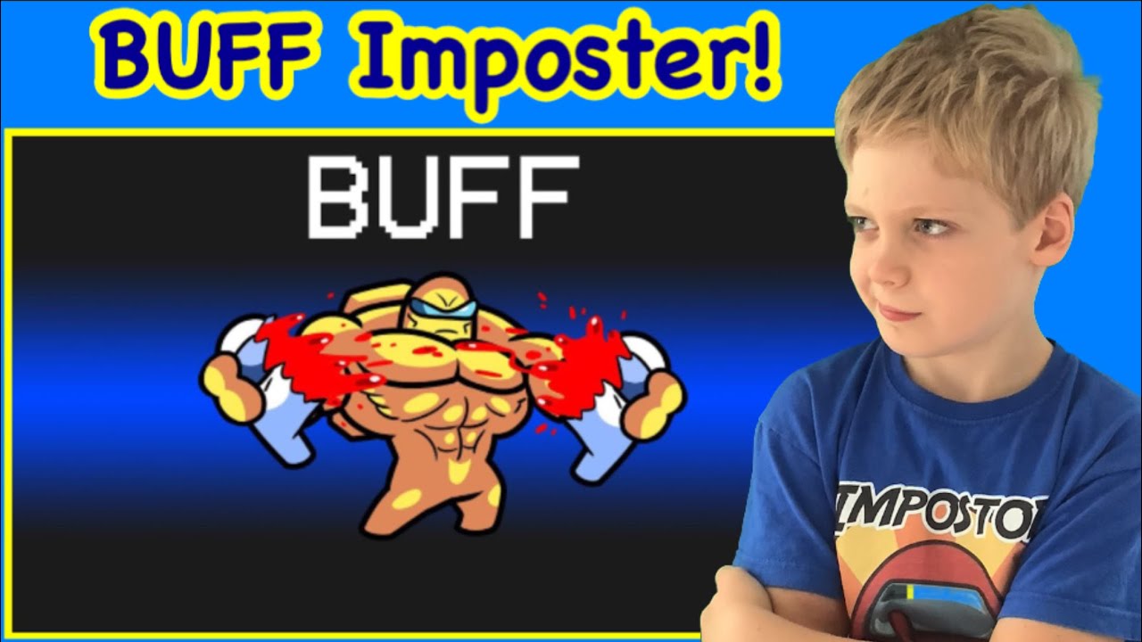 BUFF Imposter Role in Among Us @GameToonsGaming - REACTION! - YouTube