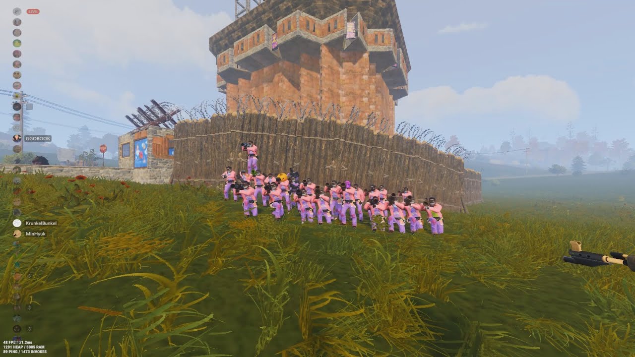 500 ROCKET RAID AGAINST CHU // 25+ PEOPLE - YouTube