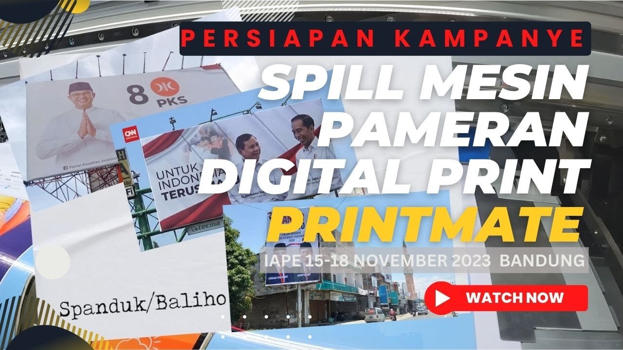 Review Mesin Digital Printing PRINTMATE | Pameran IAPE 2023 BCC Bandung ...