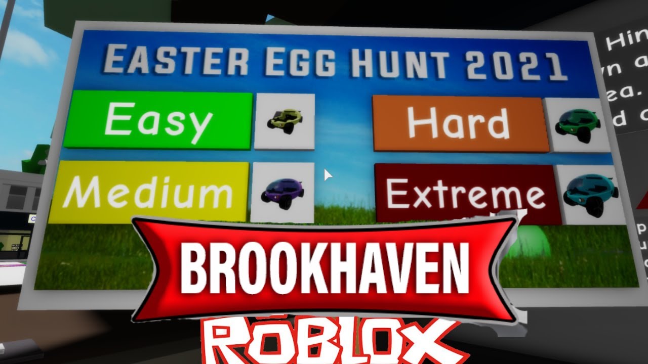 AGORA ! BROOKHAVEN EASTER EGGS HUNT CAÇA AOS OVOS SAIBA ONDE ESTÃO ...