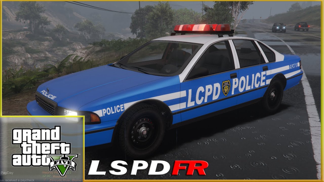 [Non-ELS] Retro LCPD vehicle | EP 461 | LSPDFR - YouTube