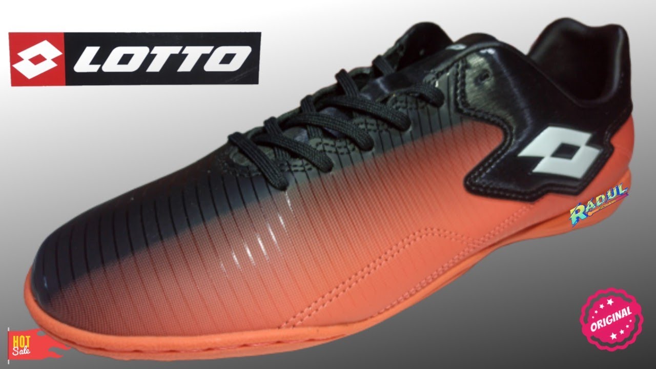 Sepatu Futsal Pria Lotto Severe In Bright Peach Original - YouTube