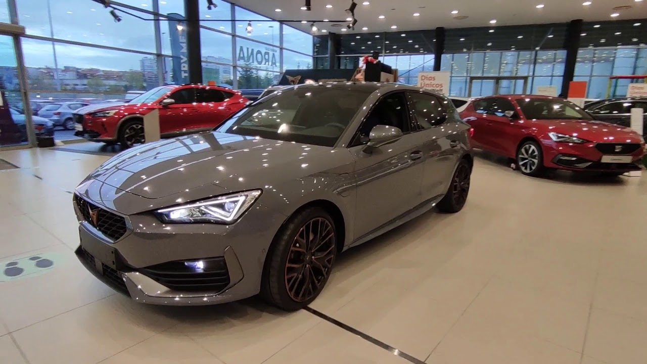Elegantes Cupra Graphene Grau Fotos