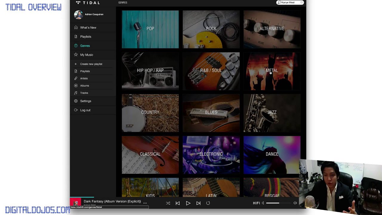 Overview: Tidal Hi-Fi Music Streaming Service - YouTube