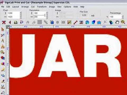 Super Size - CADlink SignLab Training Tutorial - YouTube