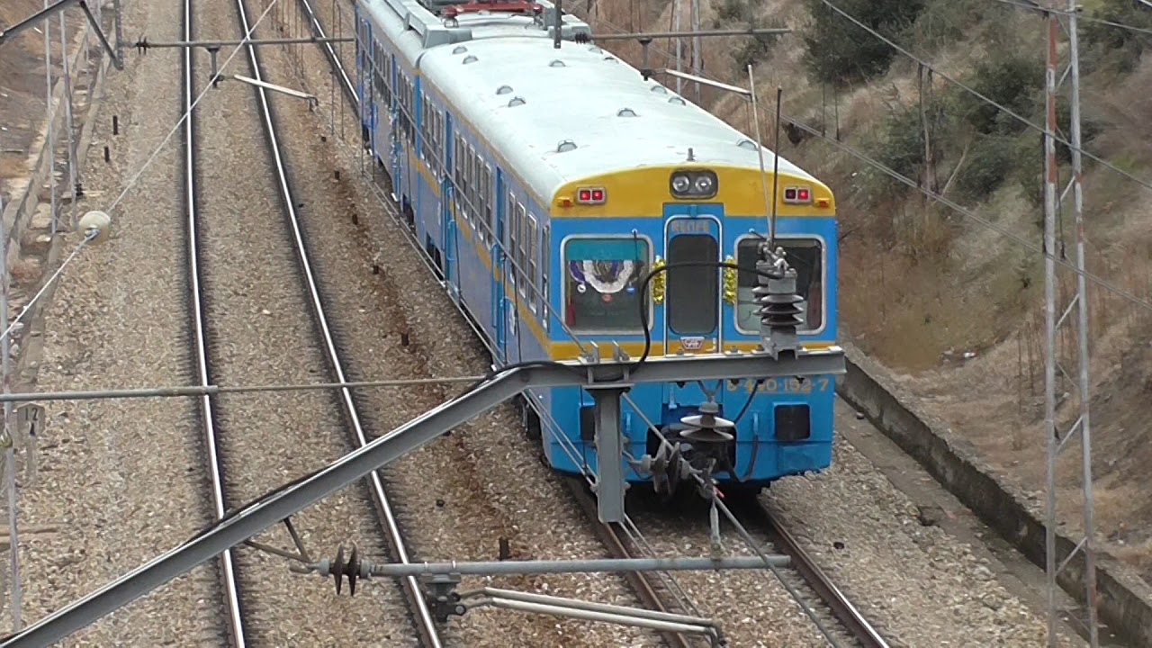 Alsa Rail - Unidad 440.096 realizando el Tren de la navidad operado por ...