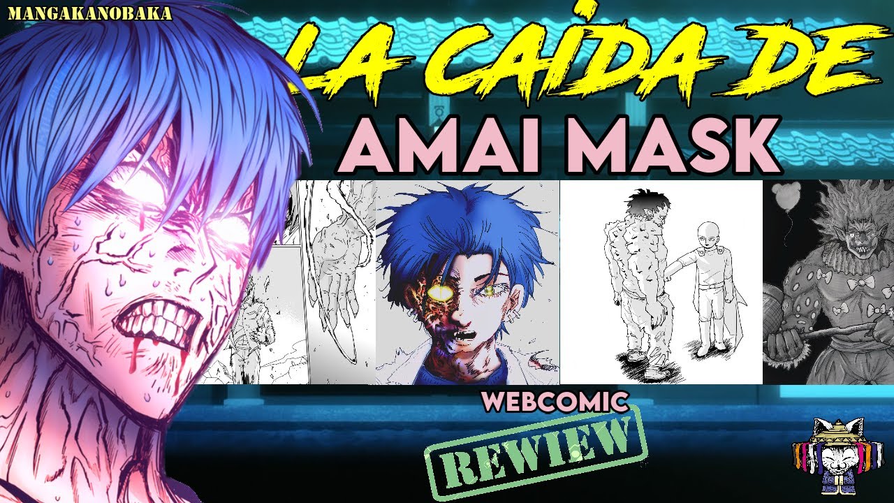 La CAIDA del heroe MAS POPULAR | 🎭 Amai Mask vs Pesky Clown | One Punch ...