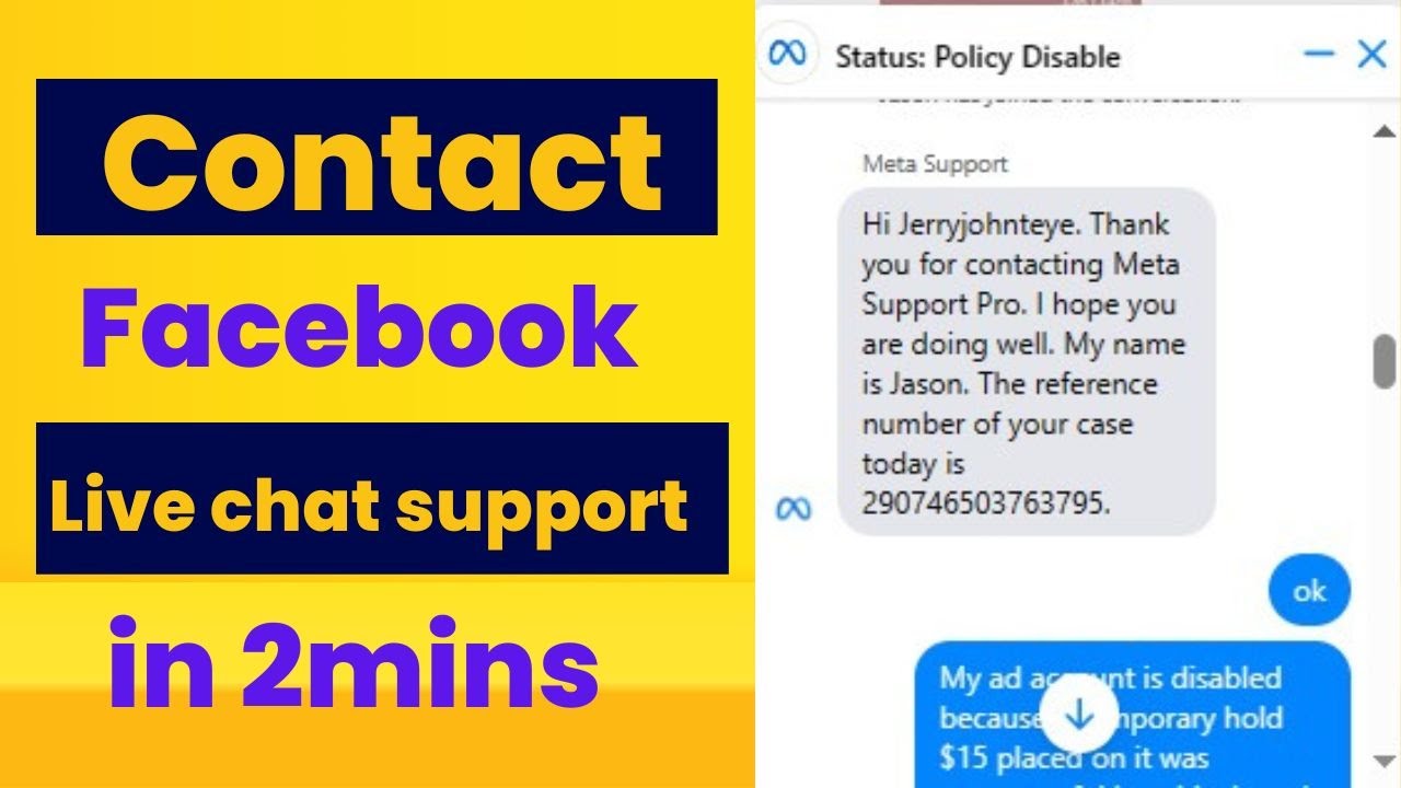 How to contact Facebook support - YouTube