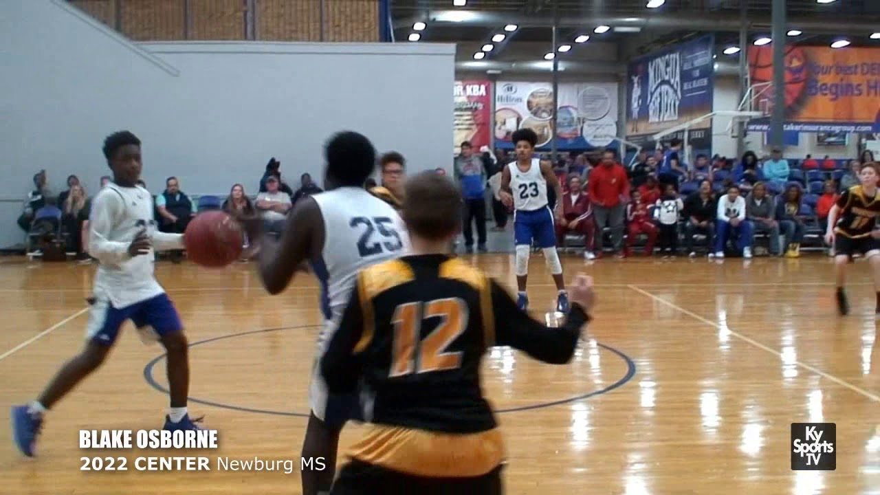 Blake Osborne - 2022 CENTER Newburg MS Tigers Basketball 2017-18 - YouTube