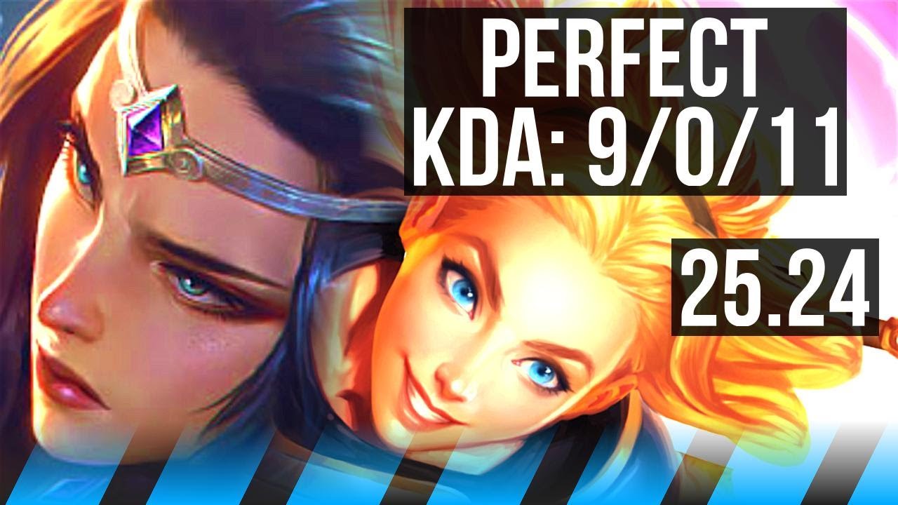 MORGANA vs LUX (MID) | Perfect KDA: 9/0/11 | EUW Master | 25.24 - YouTube