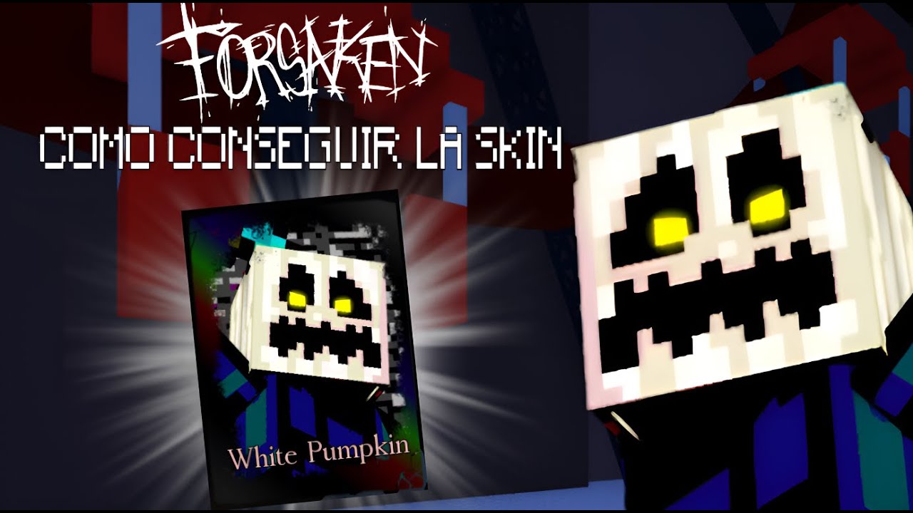 Cómo CONSEGUIR la Skin WHITE PUMPKIN JASON!! | Forsaken - YouTube