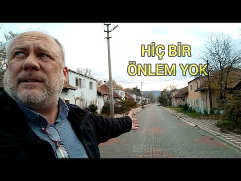 Turhal'da tarihi lojmanların içler acısı hali. 29.11.2021