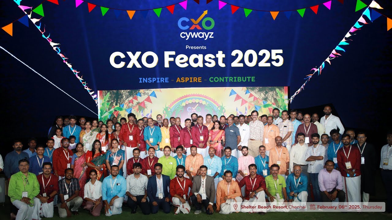 CXO Feast 2025 | Event Highlights of Innovation & Leadership! - YouTube