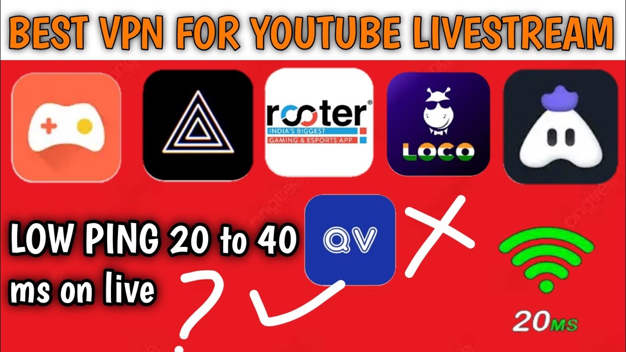 BEST VPN FOR LIVE STREAMING, PUBG MOBILE AND PUBG LITE live stream ke ...