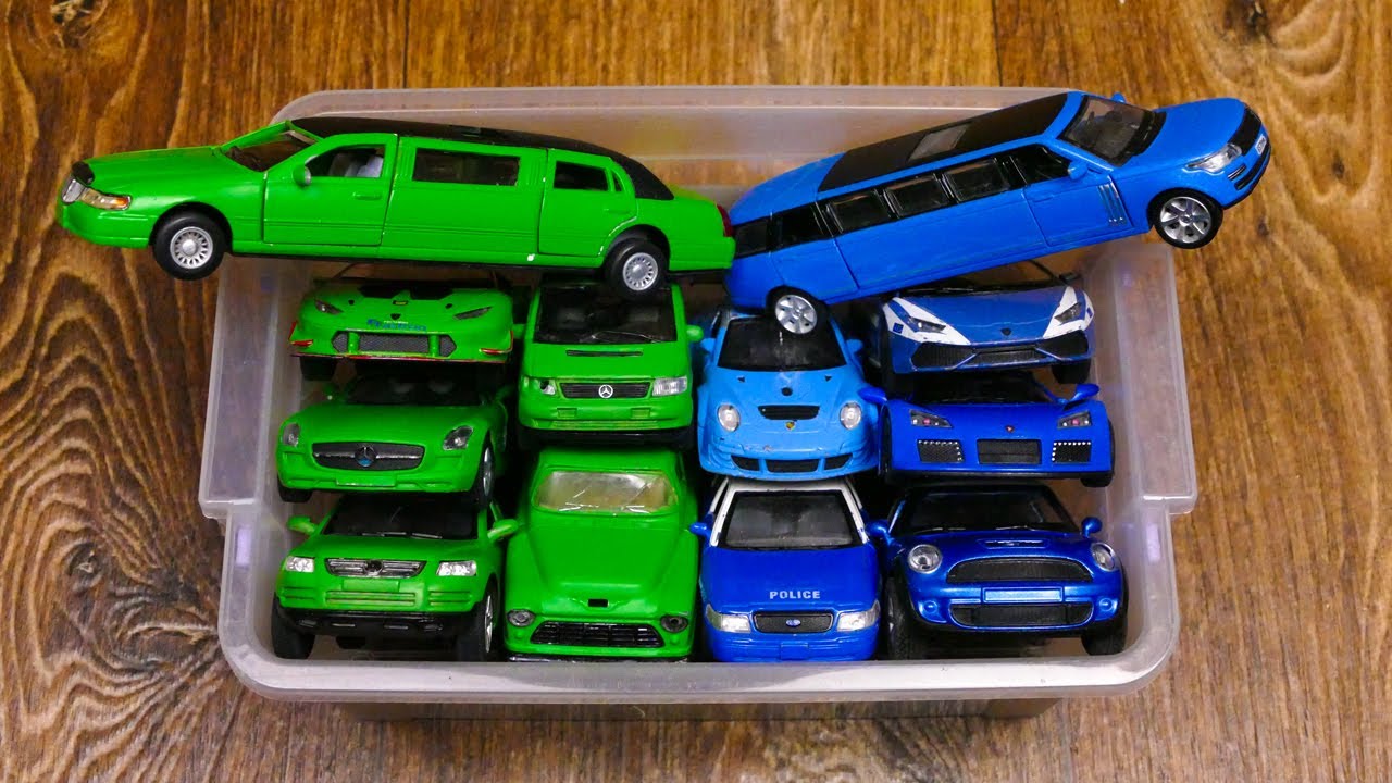 Full Big Diecast Car Collection in a Single Box. - YouTube