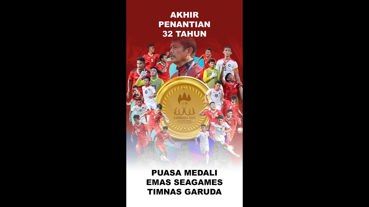 Timnas Garuda Indonesia Akhiri 32 Tahun Puasa Medali Emas | Semenit ...