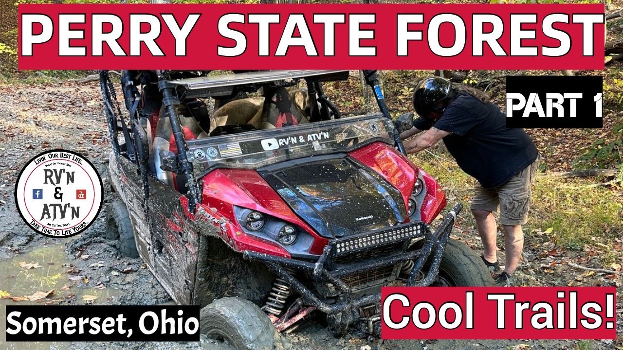 Perry State Forest Part 1 ATV Day Trip Somerset, Ohio - YouTube