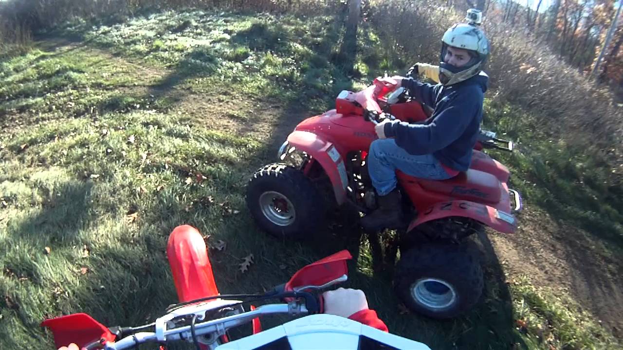 2001 xr100r riding - YouTube