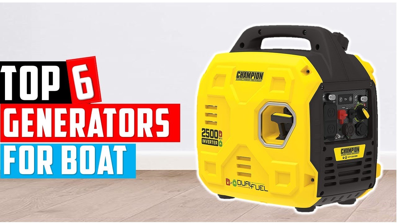 Top 6 Best Generators for Boat In 2022-Best Generator Reviews - YouTube