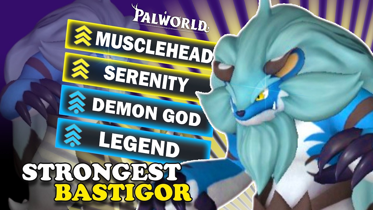 How to Make Bastigor OVERPOWERED in Palworld! | Palworld Guide - YouTube