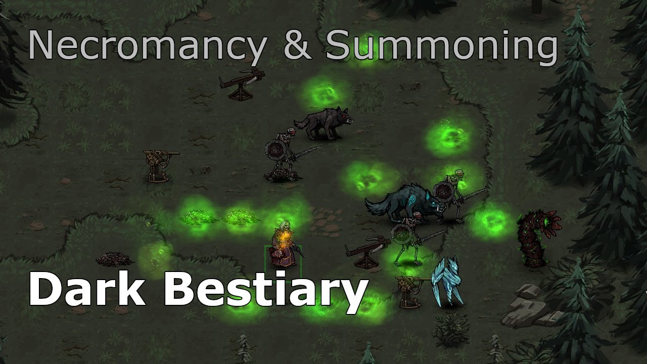 Necromancy and Summoning in Dark Bestiary - YouTube