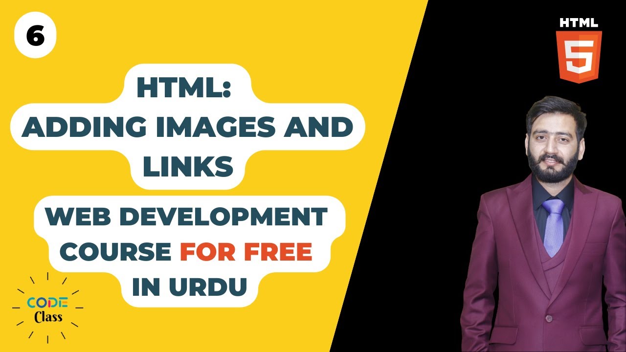 HTML img and anchor tags | Website kaise banaye Tutorial 6 - YouTube