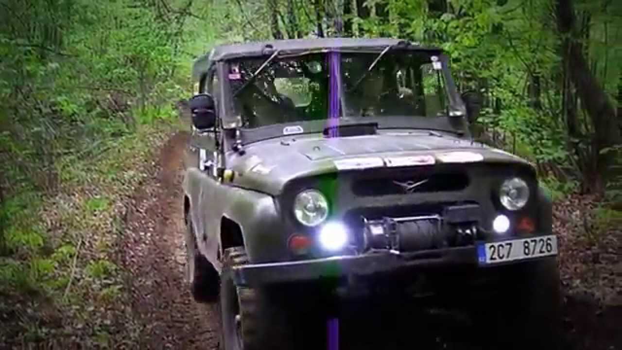 OFF ROAD TISOVEC 2014 -UAZ 469 +Jeep Wrangler - YouTube