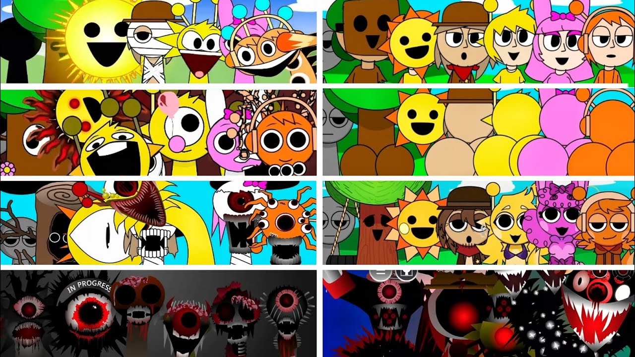 Incredibox - Sprunki but LOVE COUPLES ALL Different Mods Part -3 New ...