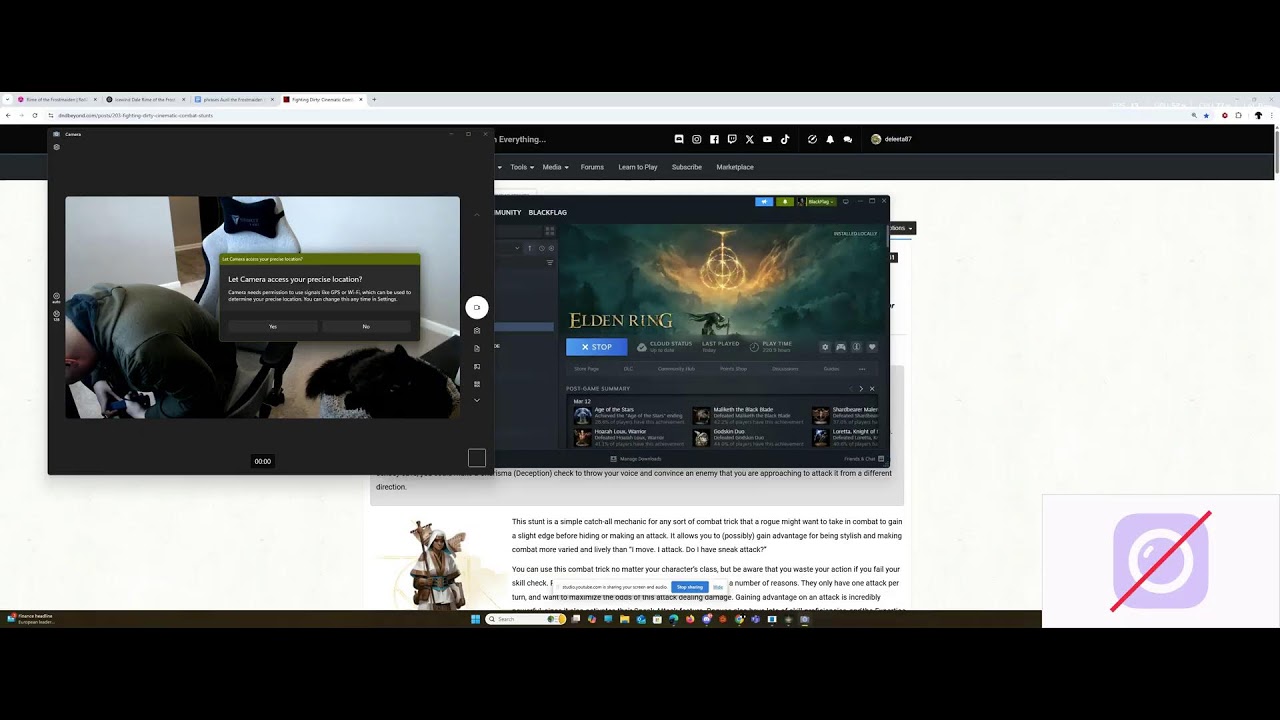 First time Streaming - YouTube