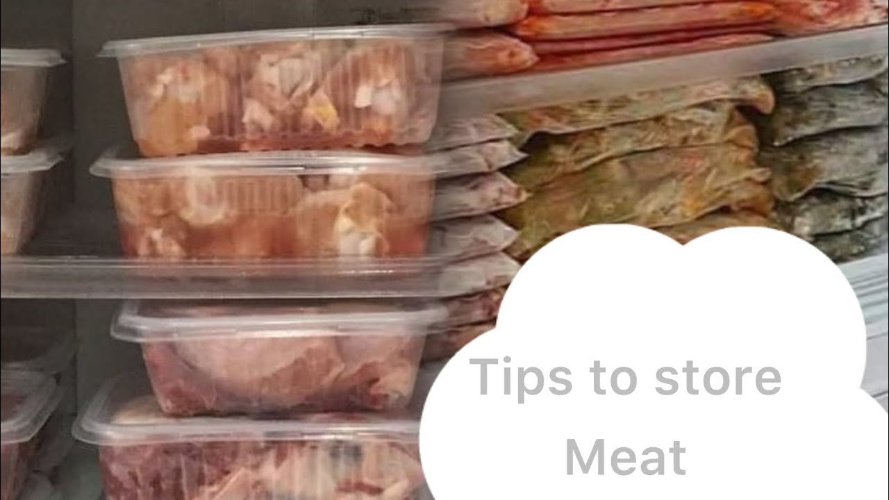 Tips to store meat for Bakraeid | how to store meat - YouTube