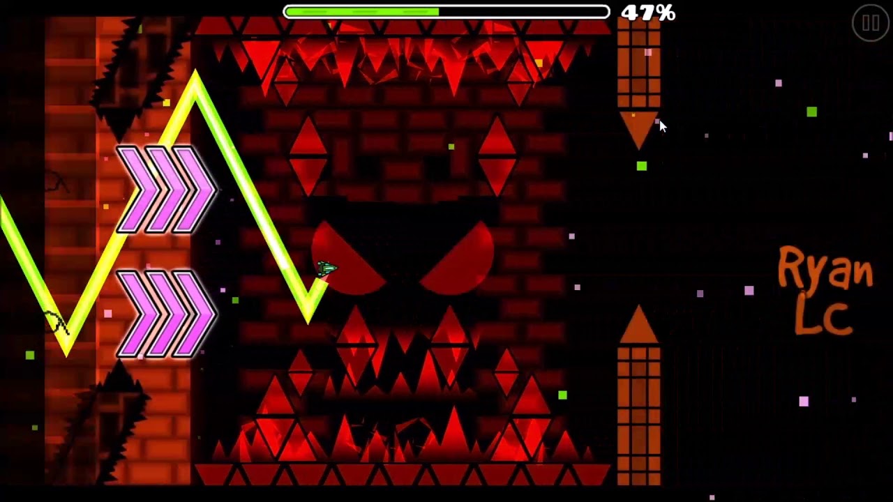 Geometry Dash - The Hell Factory by TeamN2 (On Stream) - YouTube
