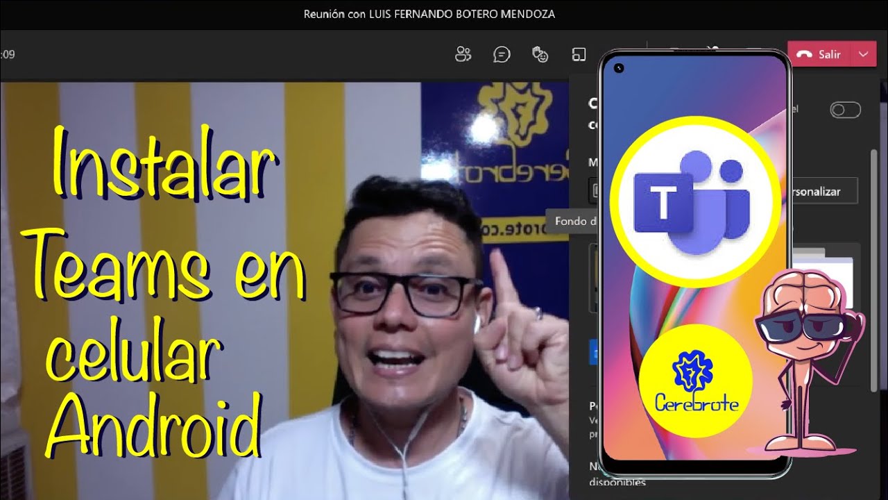 Cómo descargar Teams en Móvil Android para dar y recibir clases en ...