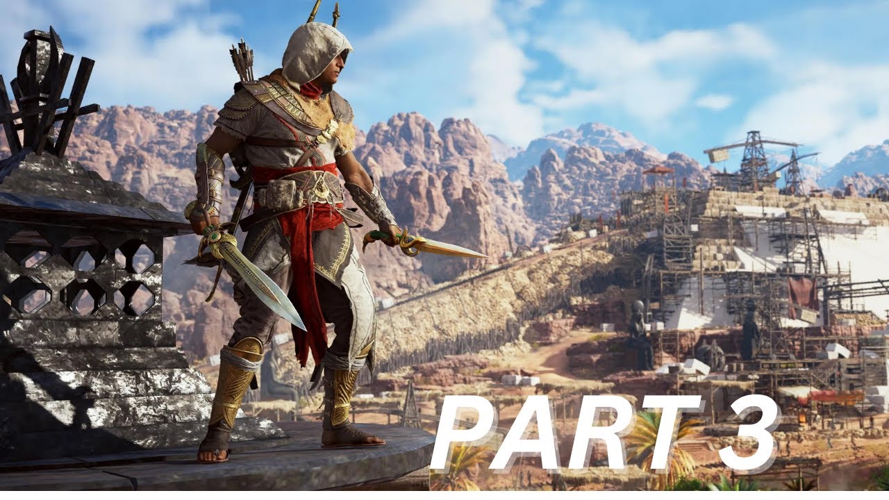 Assassin's Creed Origins - Full Walkthrough Gameplay - Part 3 - YouTube