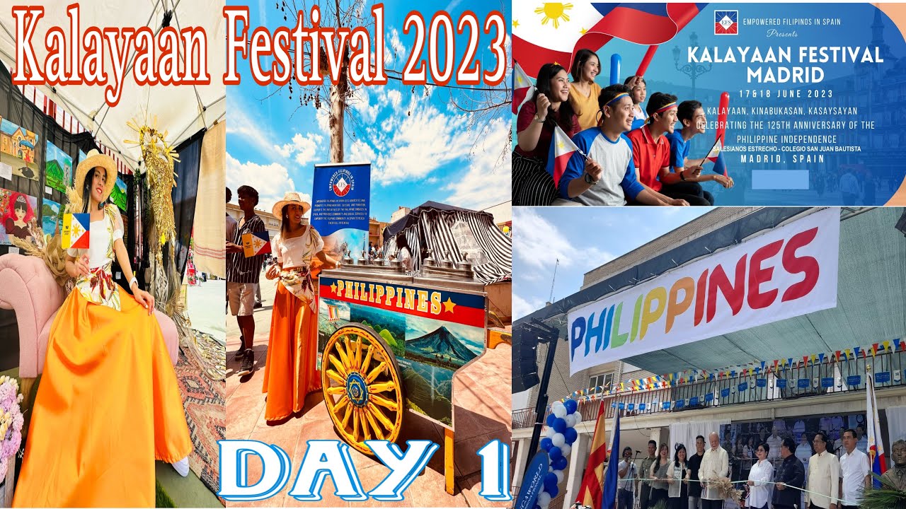 KALAYAAN FESTIVAL 2023 in Madrid Spain -Day 1 |Independence Day ...