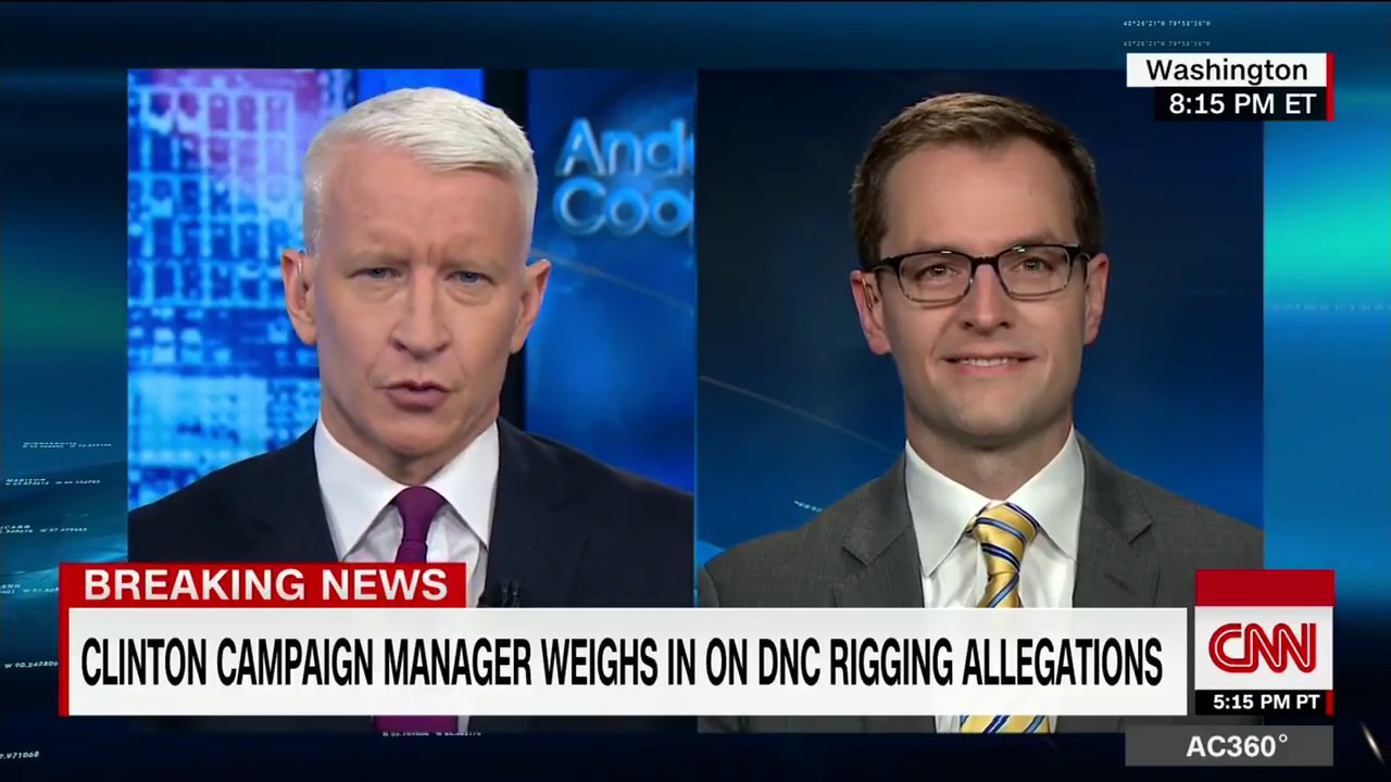 Robby Mook on Donna Brazile's accusations - YouTube