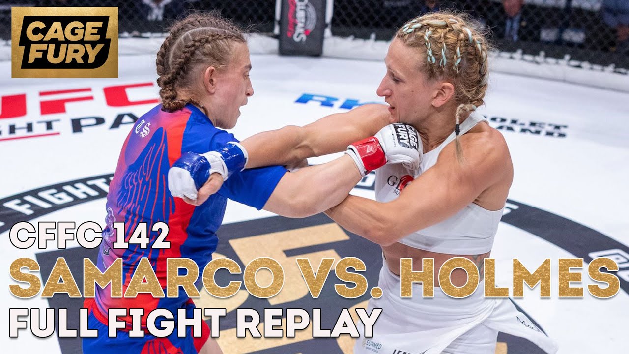 Taylor Samarco vs. Hope Holmes | CFFC 142 Full Fight Replay - YouTube
