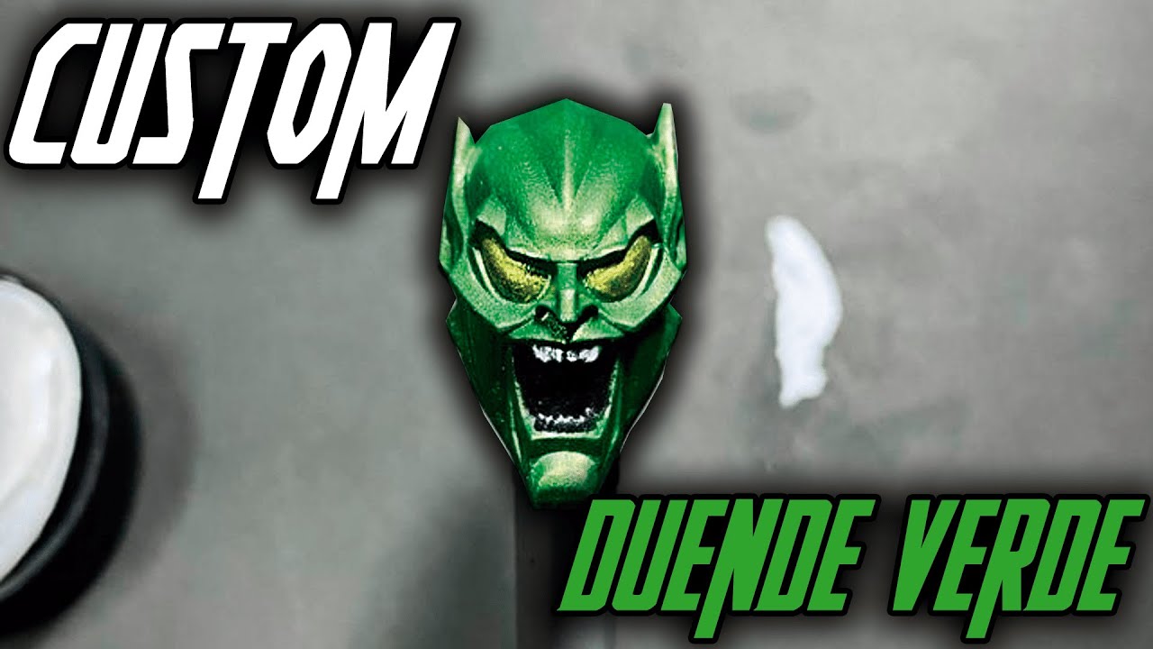 Cómo hacer un CUSTOM del DUENDE VERDE - YouTube