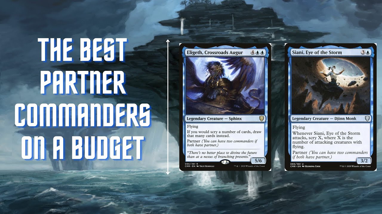Best partner pair for mono blue on a budget in commander! - YouTube