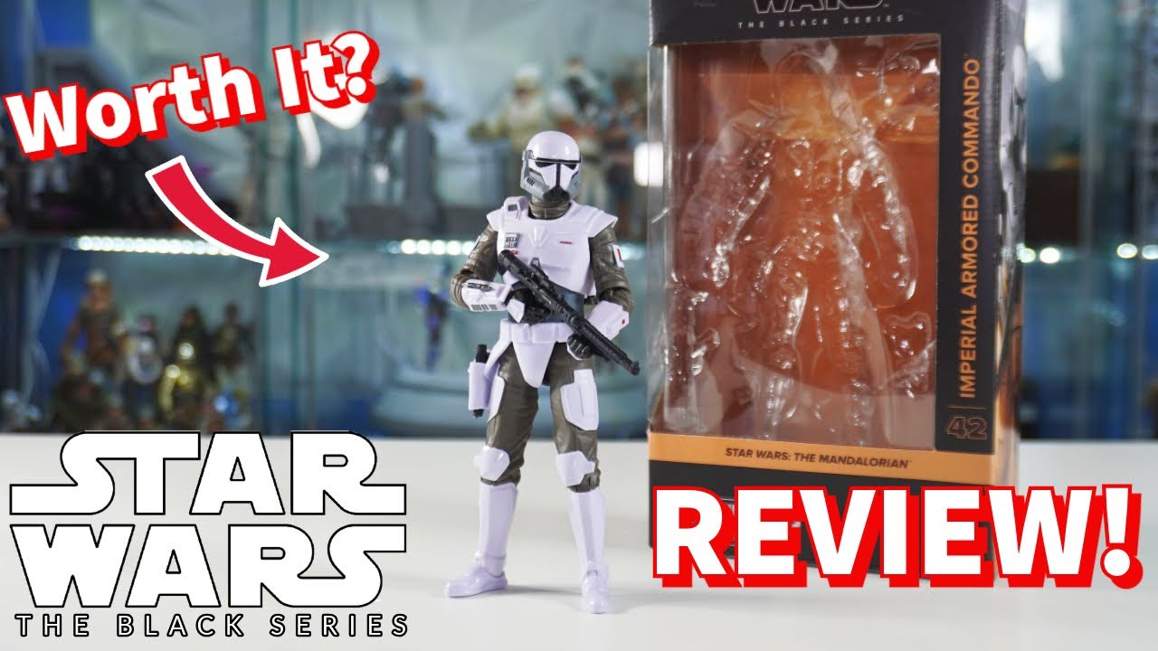 Black Series Imperial Armored Commando Review - YouTube