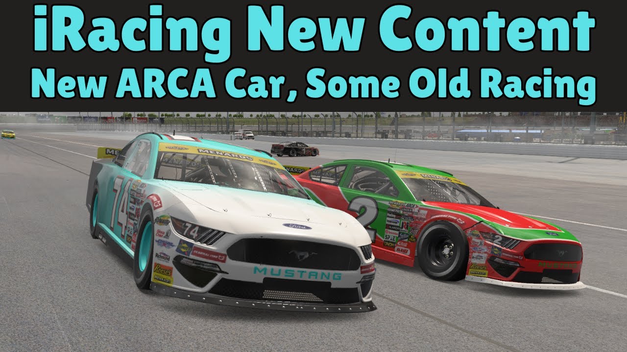 iRacing New Content ARCA Car Kansas Speedway 2025 Season 2 - Code brown moments included - YouTube