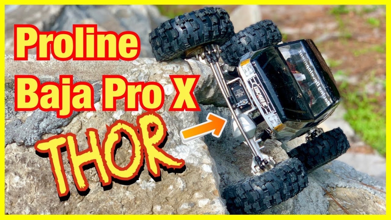 Proline Baja Pro 2.2’s on the Rocks with Thor! 😎 - YouTube