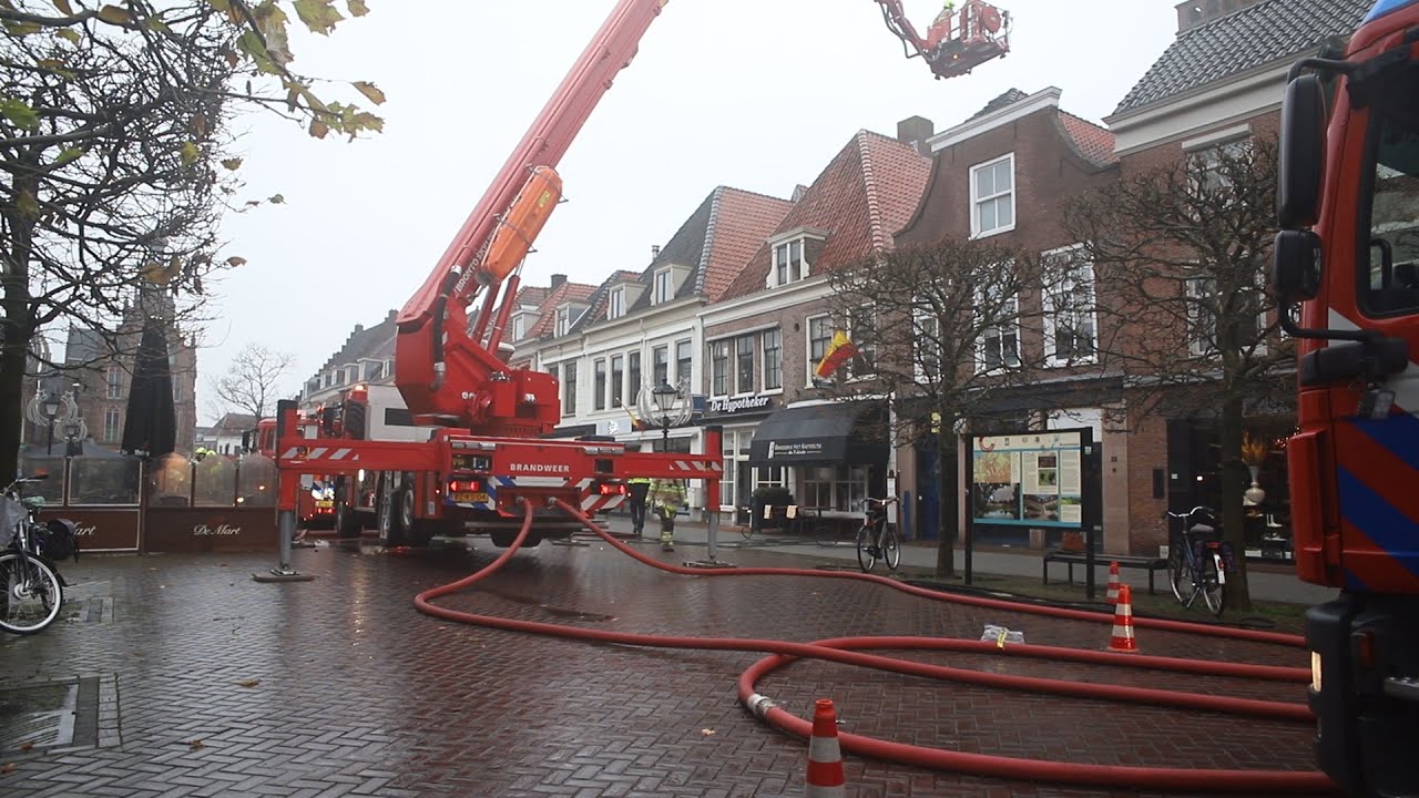 UPDATE: Brand bij Brasserie het Kasteeltje aan de Markt in Culemborg ...