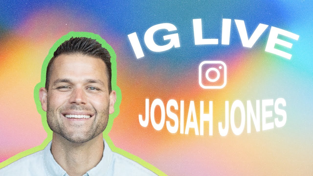 LIVE with Josiah Jones from "The Porch" - YouTube