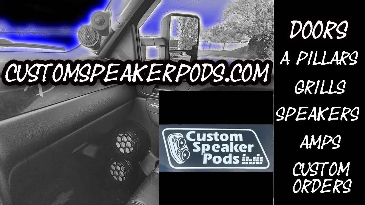 Wiring and Installing A pillar pods from Customspeakerpods.com - YouTube