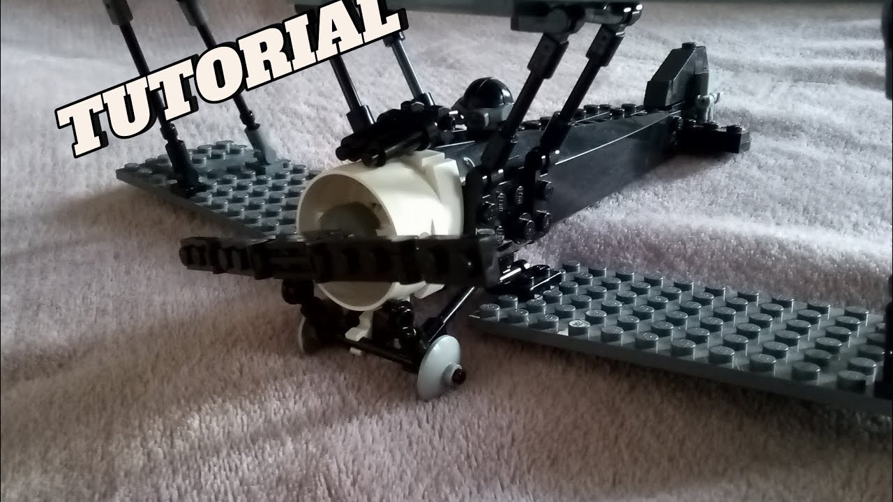 Lego Sopwith Camel Tutorial - YouTube