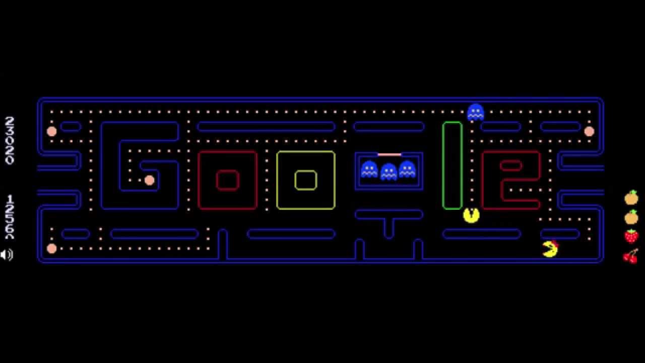 Google Pac-Man - Single Player Co-Op - 2 - YouTube